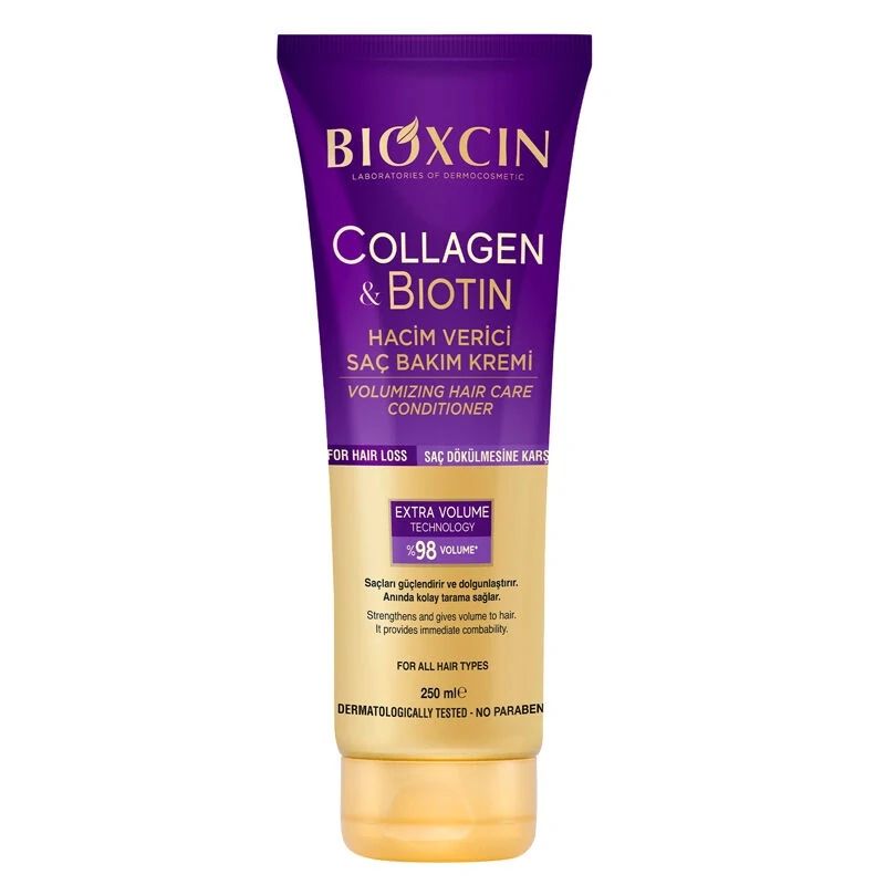 Bioxcin COLLAGEN & BIOTIN Volumizing Hair Care Conditioner – The Dolls Box